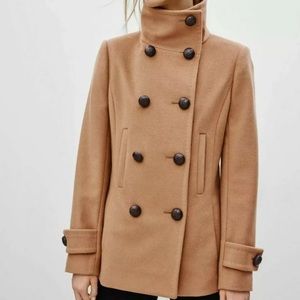 Aritzia | Jackets & Coats | Talula Babaton Howell Wool Peacoat | Poshmark